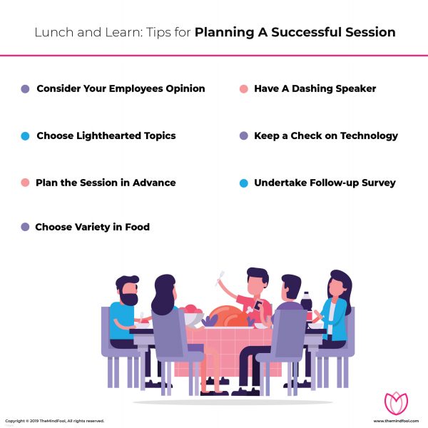 Know How to Host A Successful Lunch and Learn Sessions | TheMindFool