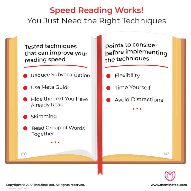 Improve Your Speed Reading with These 5 Best Techniques | TheMindFool
