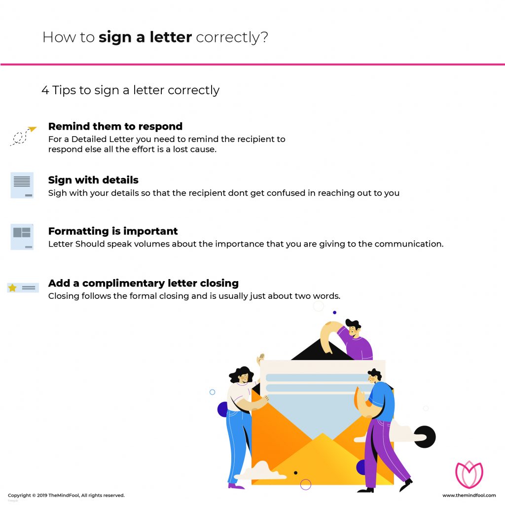4 Best Ways to Sign a Letter Correctly | TheMindFool