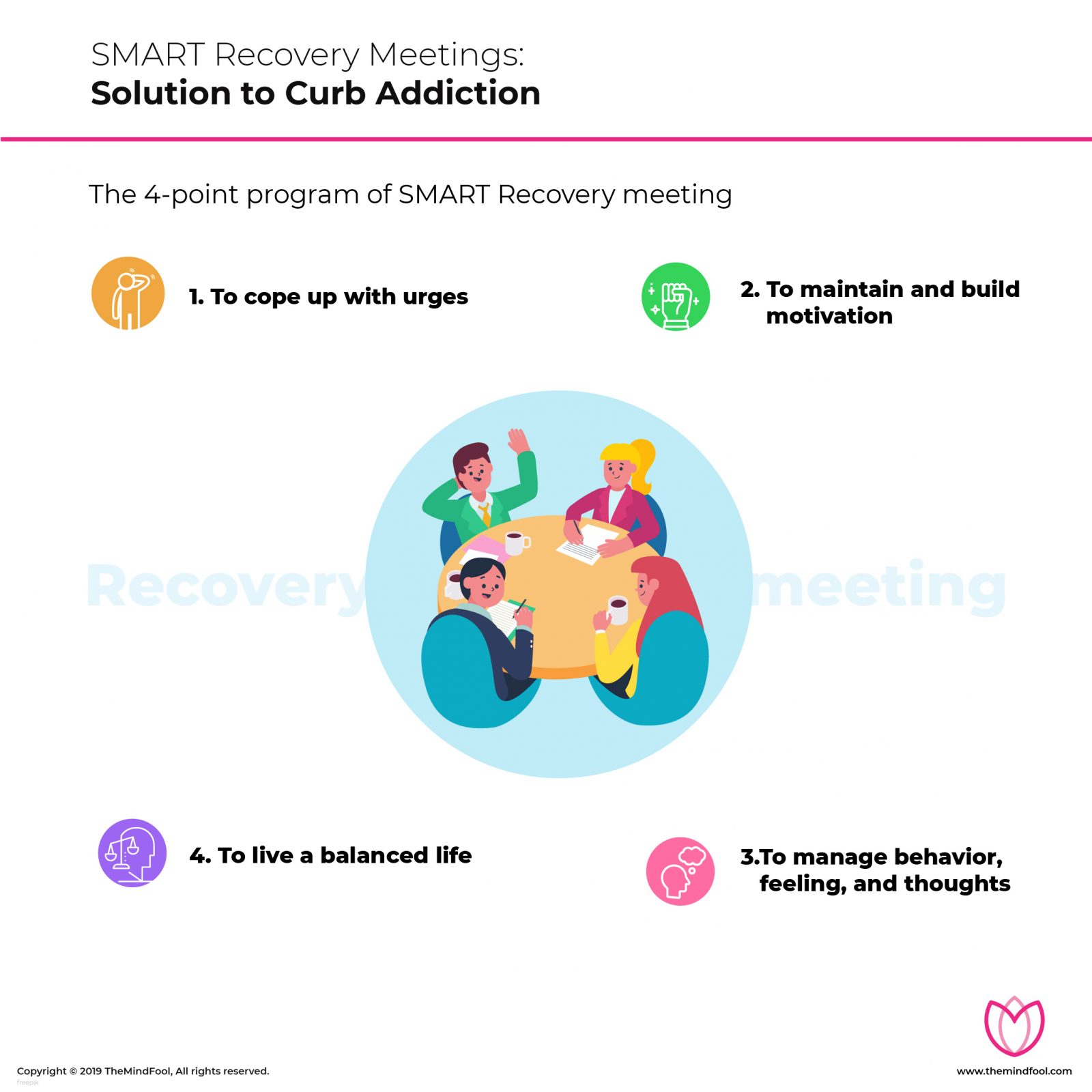 Smart Recovery Meetings are Best Way to Prevent Addiction | TheMindFool