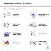 Know 8 Tips on How to Make Positive Life Choices | TheMindFool
