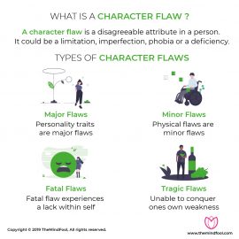 Character Flaws | Character Flaws List | 4 Types of Character Flaws ...