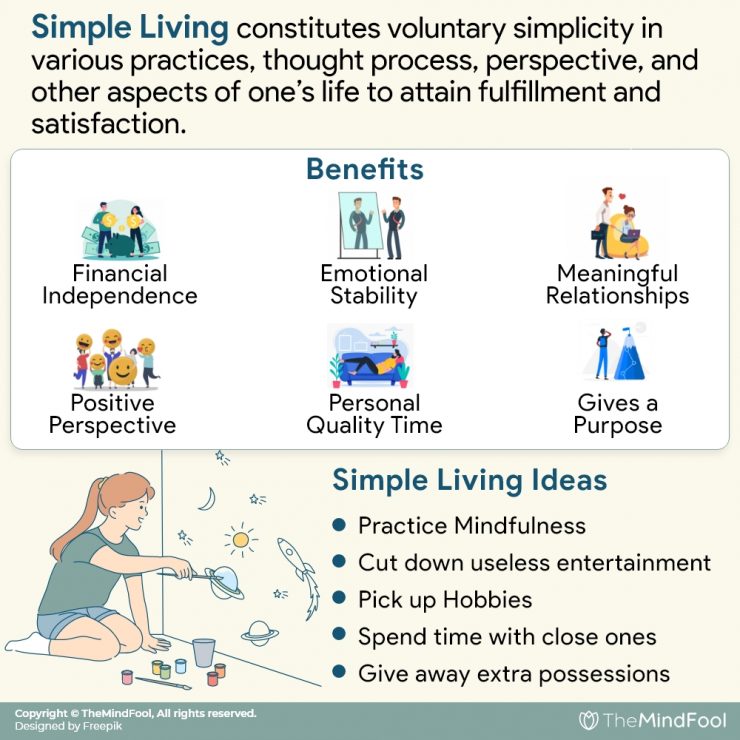 Simple Living : 75 Ideas For Living A Simple Life | 30 Simple Living Quotes