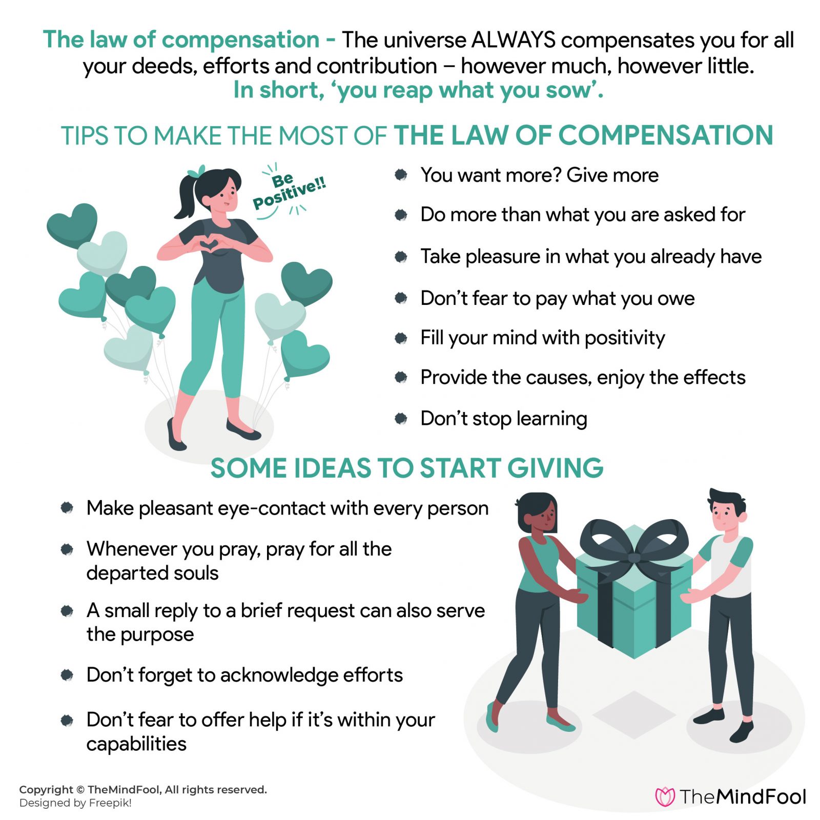 Know What Is The 'Law of Compensation' and Understand How to Apply It