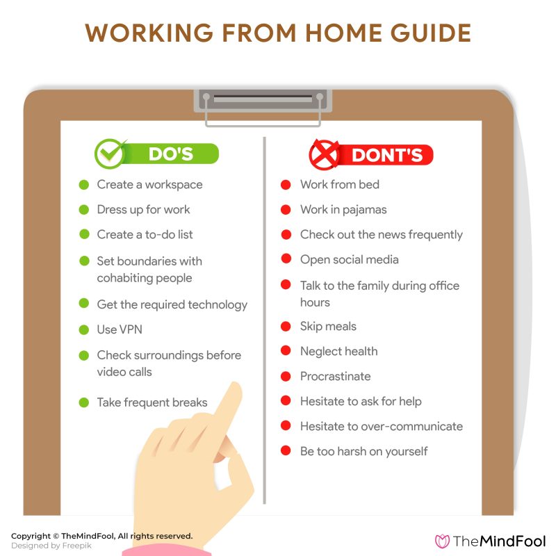 Coronavirus Pandemic: Working from Home Guide | TheMindFool