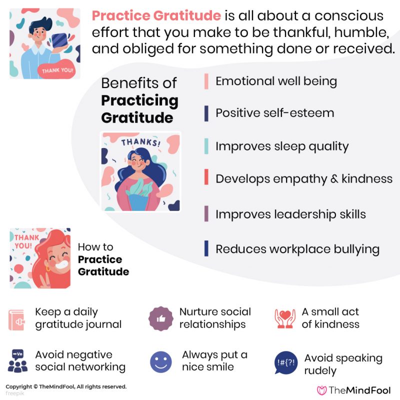 How To Practice Gratitude - 32 Ways to Practice Gratitude | TheMindFool