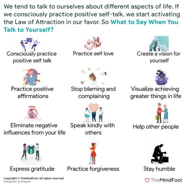 What to Say When You Talk to Yourself - 25 Ways to Practice Positive Self Talk