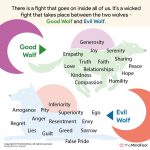 A Tale of Two Wolves - Conflict of The Internal Forces in Us