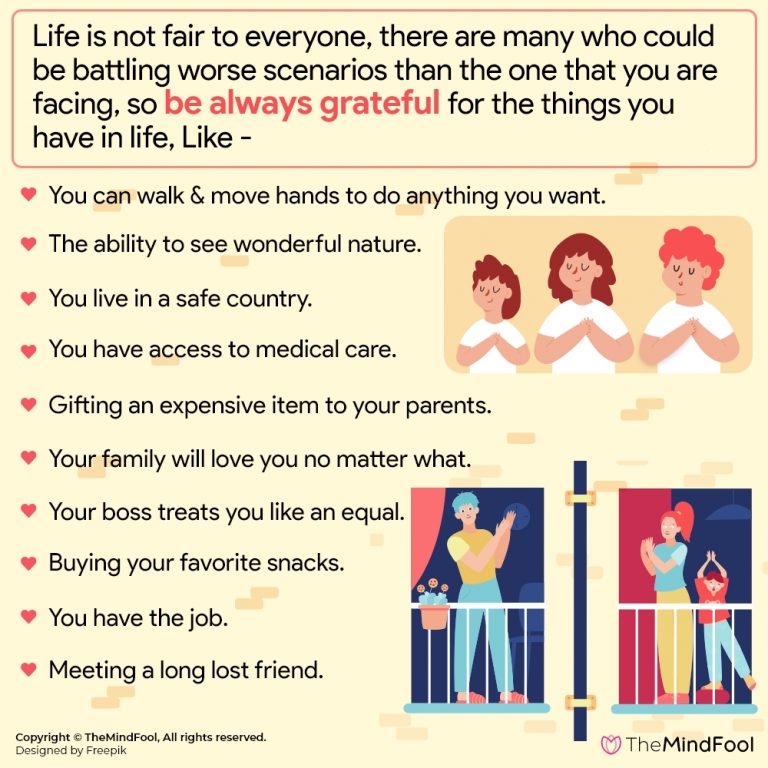 300 Things To Be Grateful For To Be Happy in Life | TheMindFool